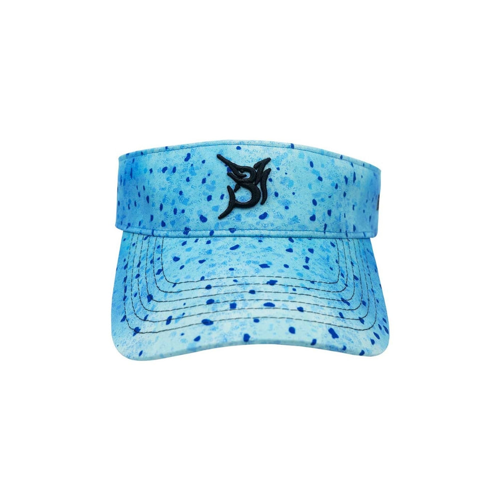 Bob Mahi Blue Visor ÃƒÂ¢Ã¢â€šÂ¬Ã¢â‚¬Å“ Bob Marlin Fishing Sun Visor USA ...